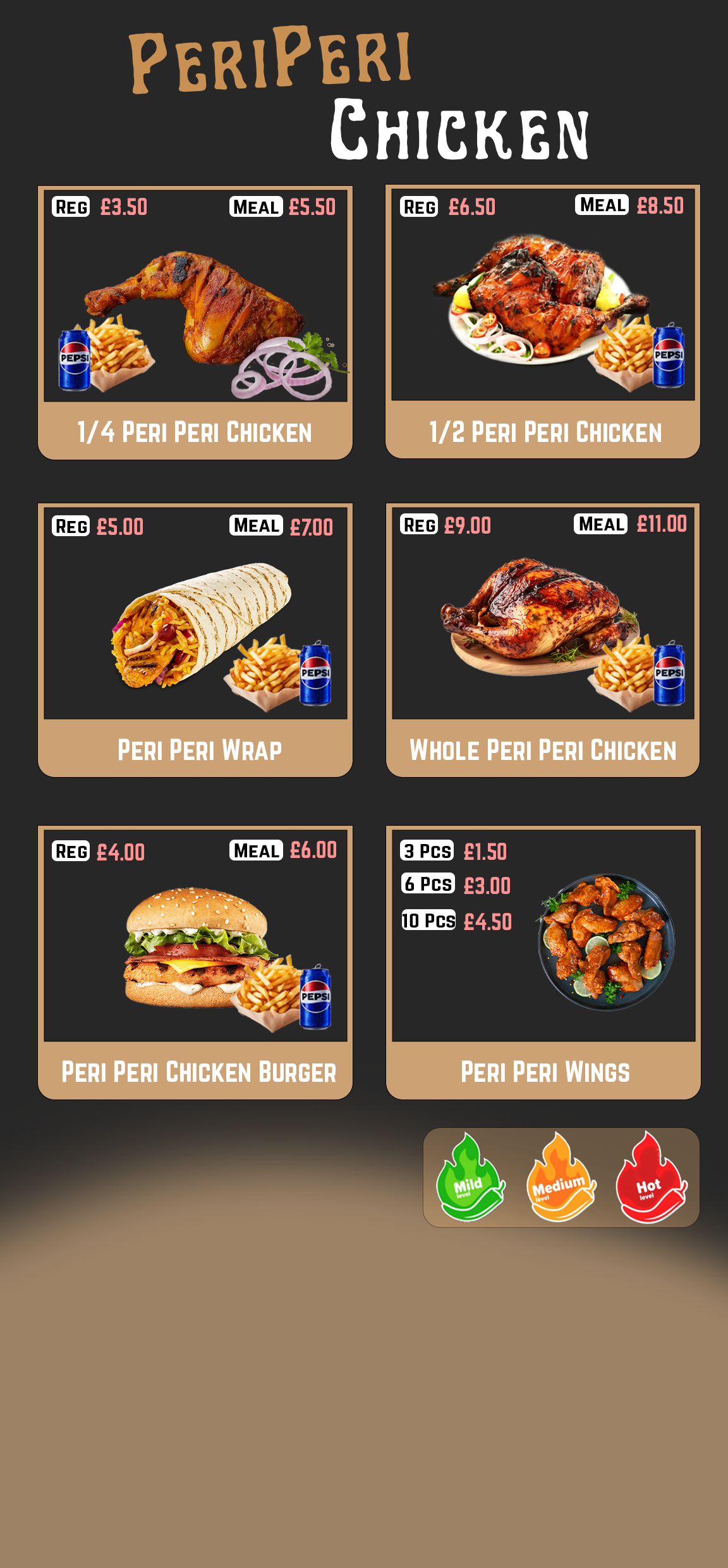 Our Menu – Sultan Doner Kebab